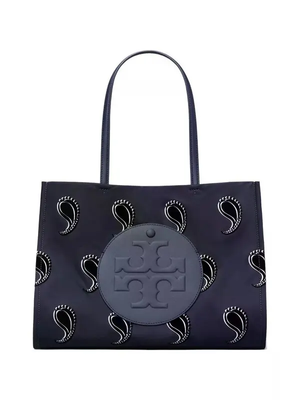 Tory Burch Small Ella Printed Small Tote Bag - Blue
