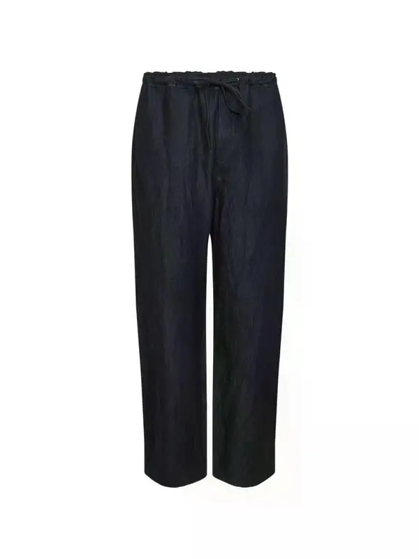 Studio Nicholson Sonny Drawstring Trousers - Blue
