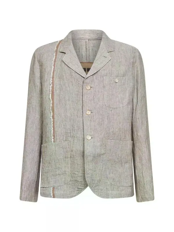 UMA WANG Frayed-edge Blazer