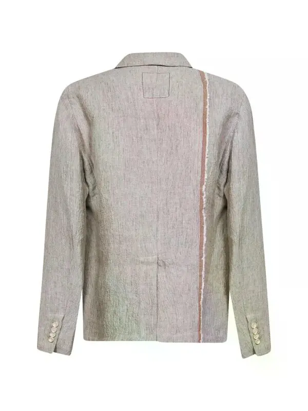 UMA WANG Frayed-edge Blazer