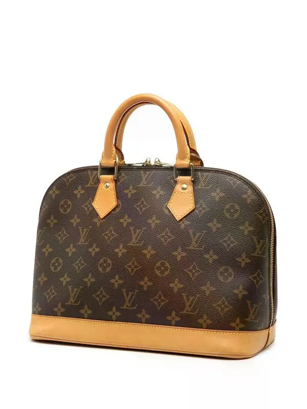 LOUIS VUITTON 2002 Monogram Alma Pm Handbag
