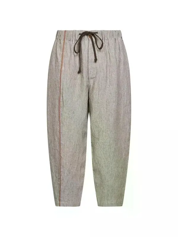 UMA WANG Drawstring Trousers - Neutrals