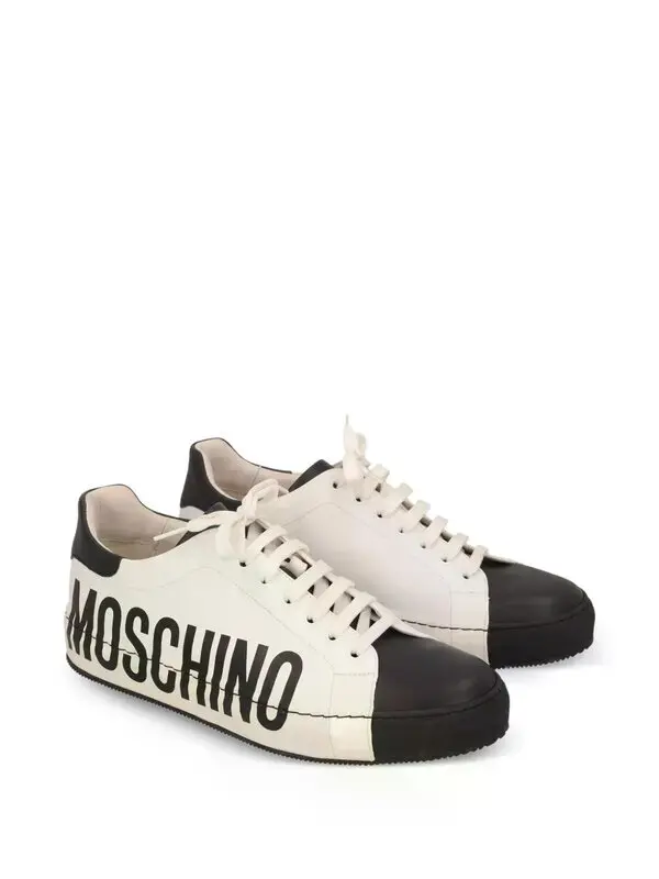 Moschino Toe Cap Logo Sneakers