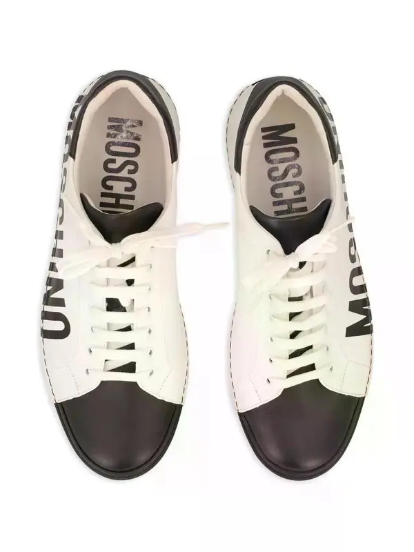 Moschino Toe Cap Logo Sneakers