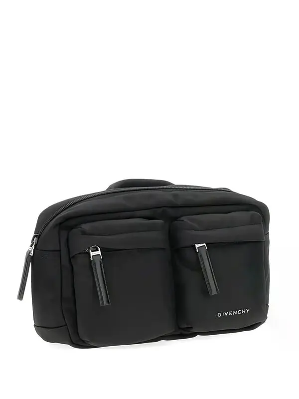 Givenchy Pockets Messenger Bag - Black