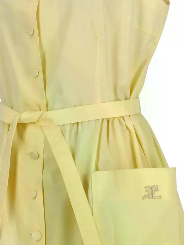 COURREGES Buttoned Sundress