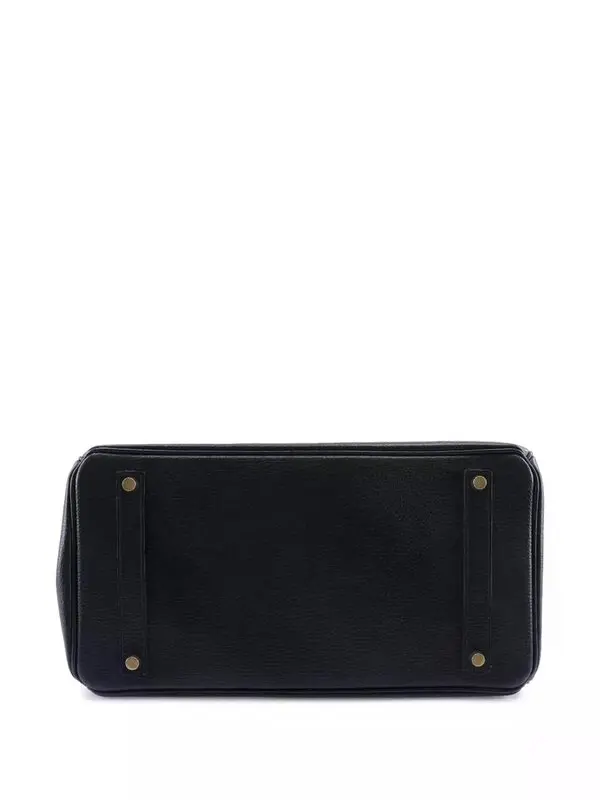 Hermès 2002 Birkin Retourne 35 Handbag - Black