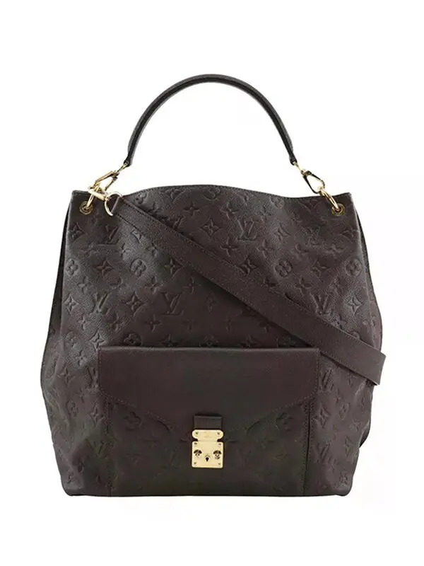 LOUIS VUITTON 2013 Monogram Empreinte Metis Hobo - Brown