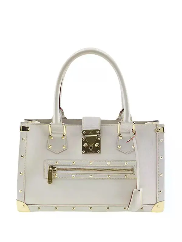 LOUIS VUITTON 2004 Suhali Le Fabuleux Handbag - White