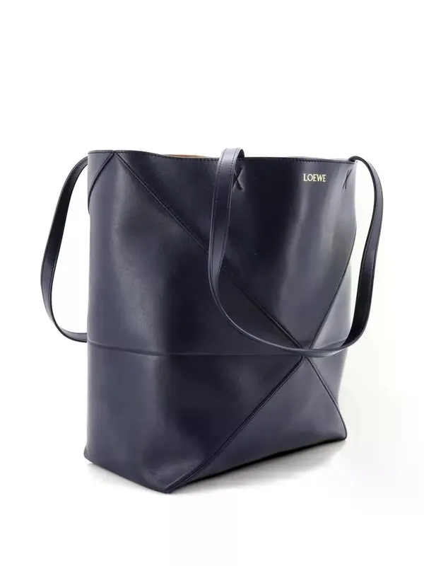 Loewe Puzzle Fold Medium Leather Tote Bag
