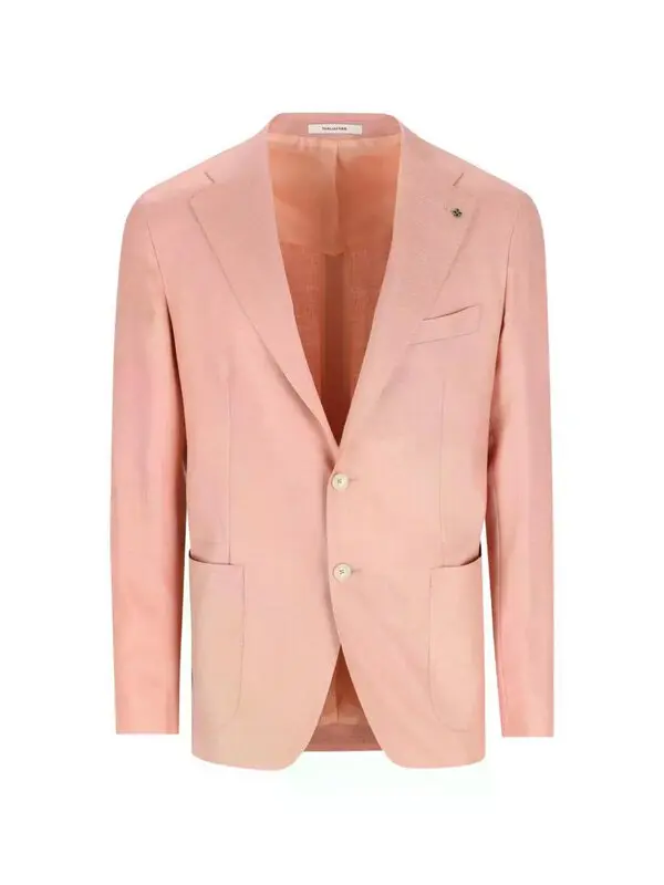 Tagliatore Buttoned Blazer - Pink