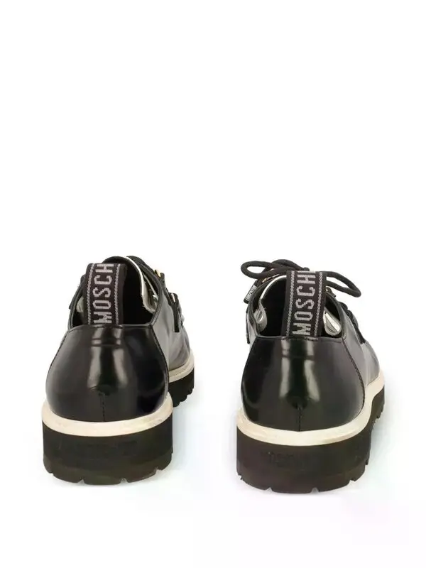 Moschino Panelled Lace-up Shoes