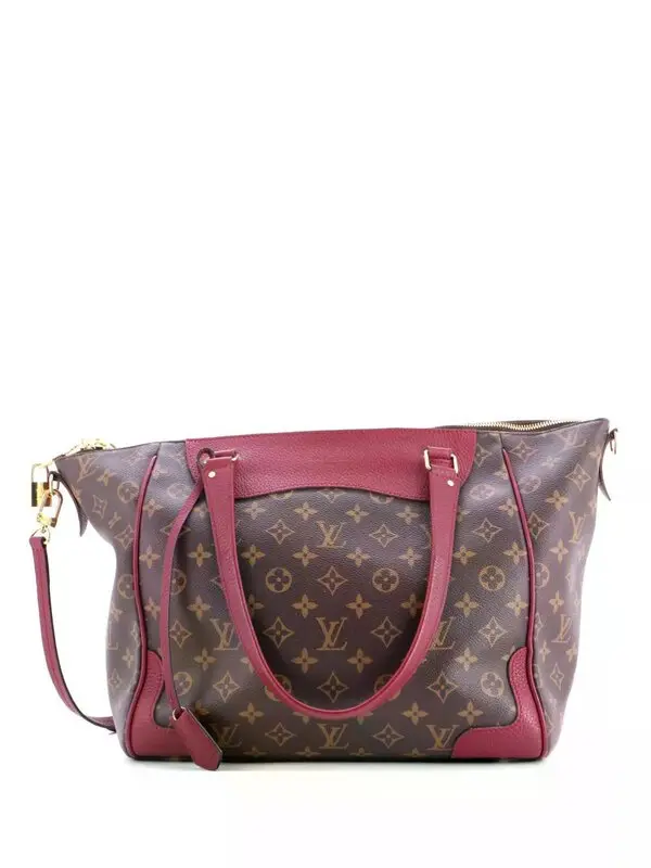 LOUIS VUITTON Estrela Nm Handbag Monogram Canvas With Leather Tote Bag - Brown