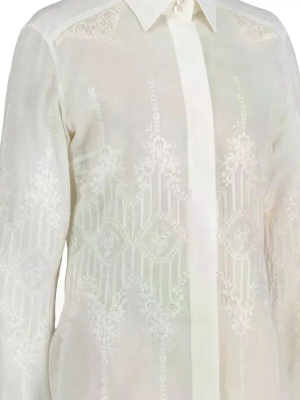 Dolce & Gabbana Embroidered Lace Shirt