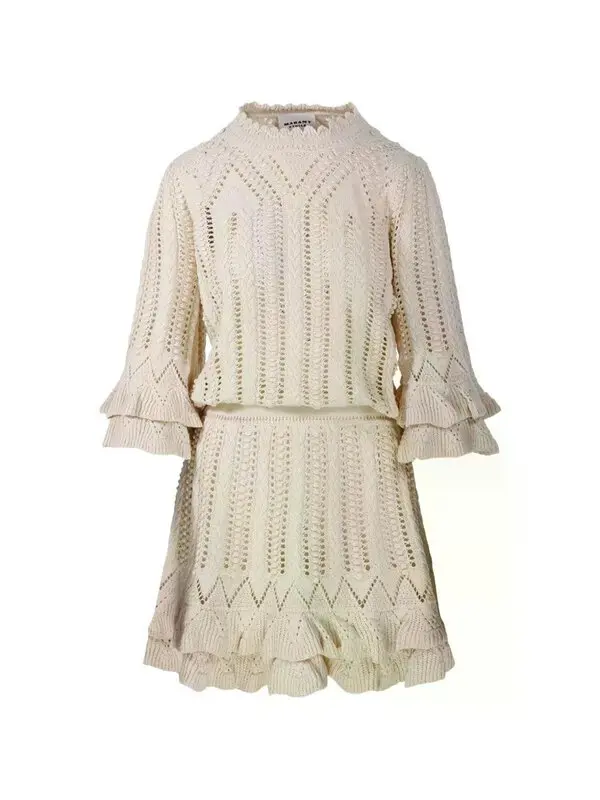 MARANT ETOILE Norma Knitted Mini Dress