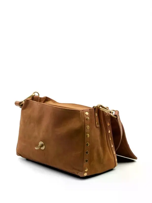 ZANELLATO Postina S Dorsoduro Suede Bag - Brown