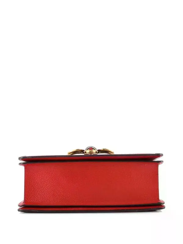 Gucci Queen Margaret Top Handle Gg Coated Canvas Satchel - Brown