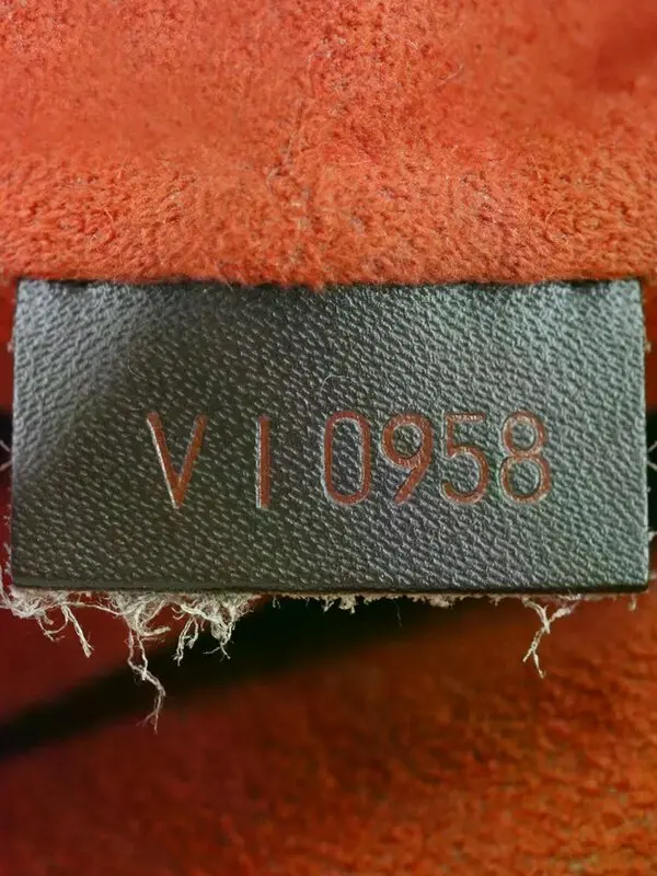 LOUIS VUITTON 1998 Damier Ebene Brera Handbag