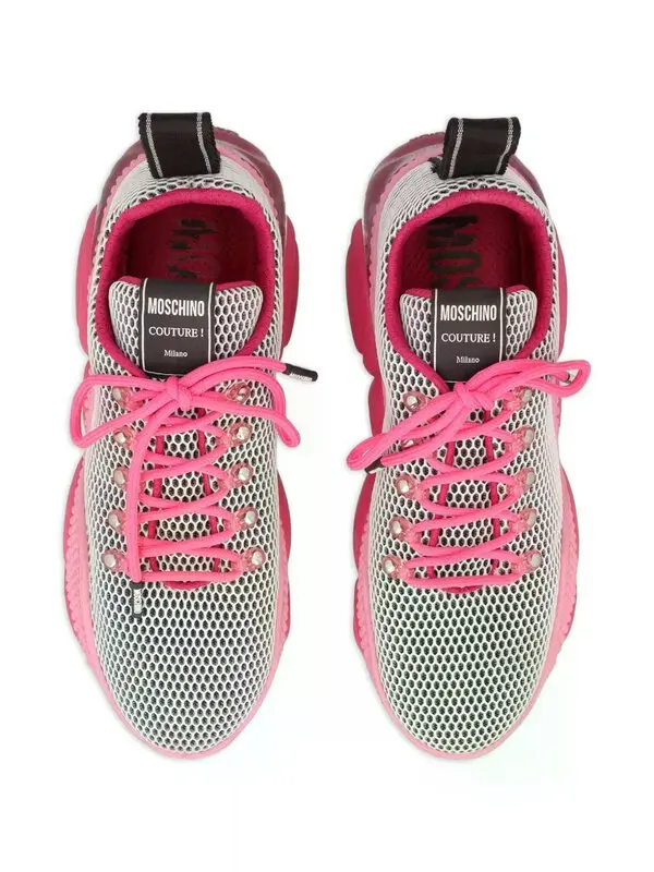 Moschino Mesh Bubble Sneakers