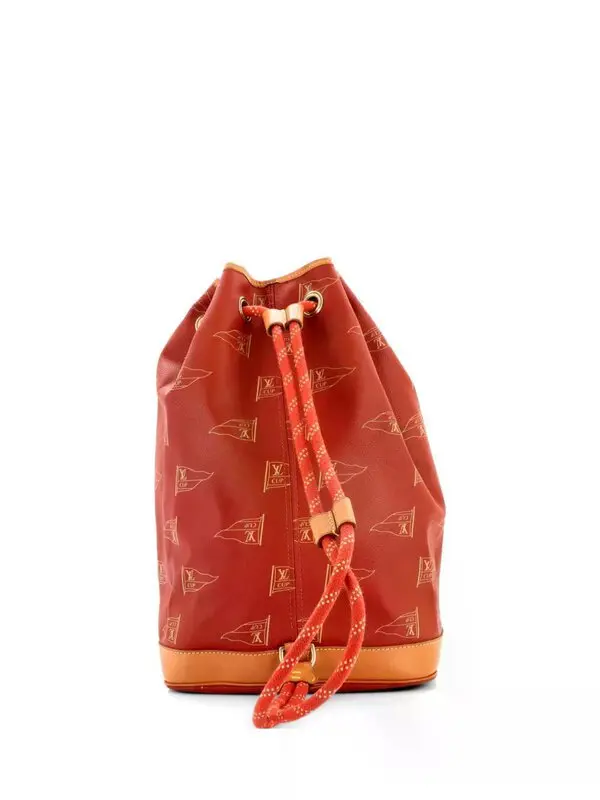 LOUIS VUITTON Cup Saint Tropez Drawstring Bag Coated Canvas Backpack - Multicolour