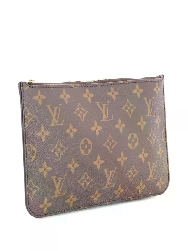 LOUIS VUITTON Neverfull Pochette Monogram Canvas Large Pouch