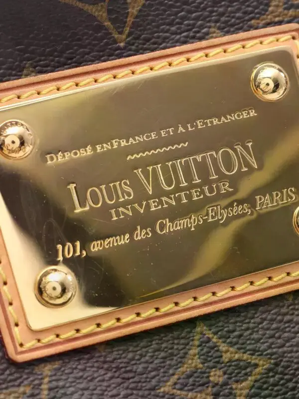 LOUIS VUITTON 2009 Monogram Galliera Pm Shoulder Bag - Brown