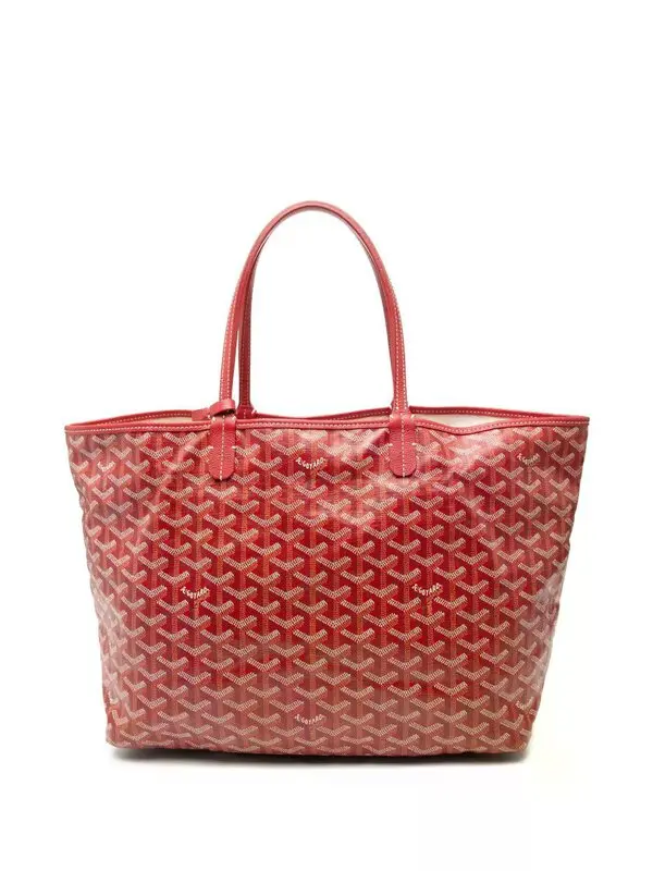 Goyard 2021 Goyardine Saint Louis Pm Tote Bag - Red