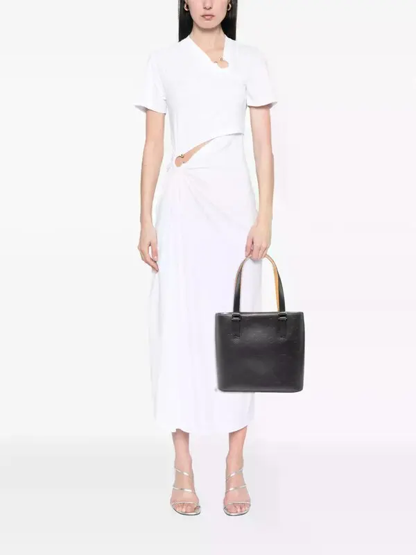 LOUIS VUITTON 2003 Monogram Mat Stockton Tote Bag - Grey
