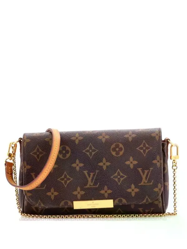 LOUIS VUITTON Favorite Handbag Monogram Canvas Pm - Brown