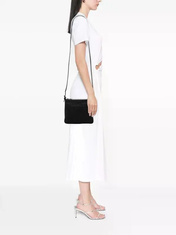 Fendi Zucchino Canvas Crossbody Bag
