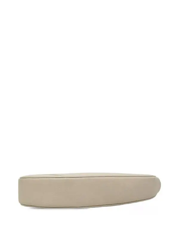 Dior 2023 Goatskin Saddle Rodeo Pouch - White