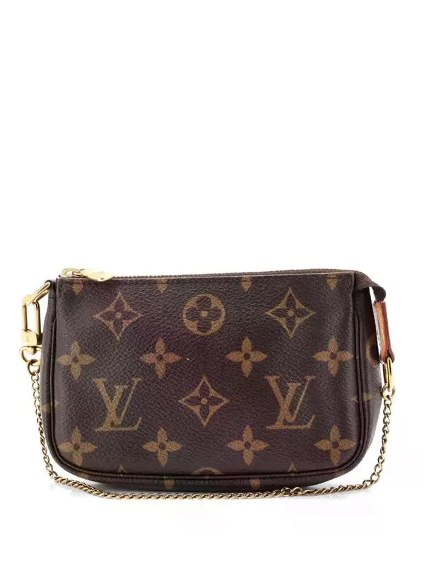 LOUIS VUITTON Pochette Accessoires Monogram Canvas - Brown