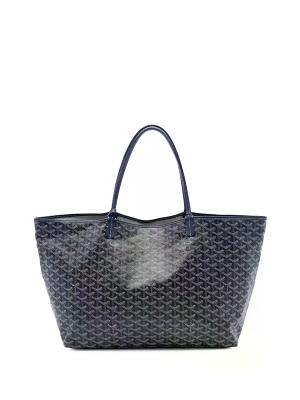 Goyard 2016 Goyardine Saint Louis Gm Tote Bag - Blue