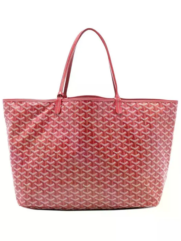 Goyard 2018 Goyardine Saint Louis Gm Tote Bag - Red