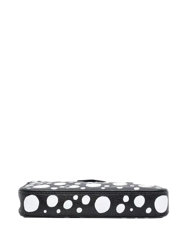LOUIS VUITTON Yayoi Kusama Monogram Giant Empreinte Infinity Dots Easy Pouch On Strap - Black