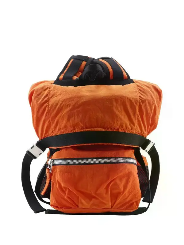 Bottega Veneta 2012 Nylon Paper Touch Backpack - Orange