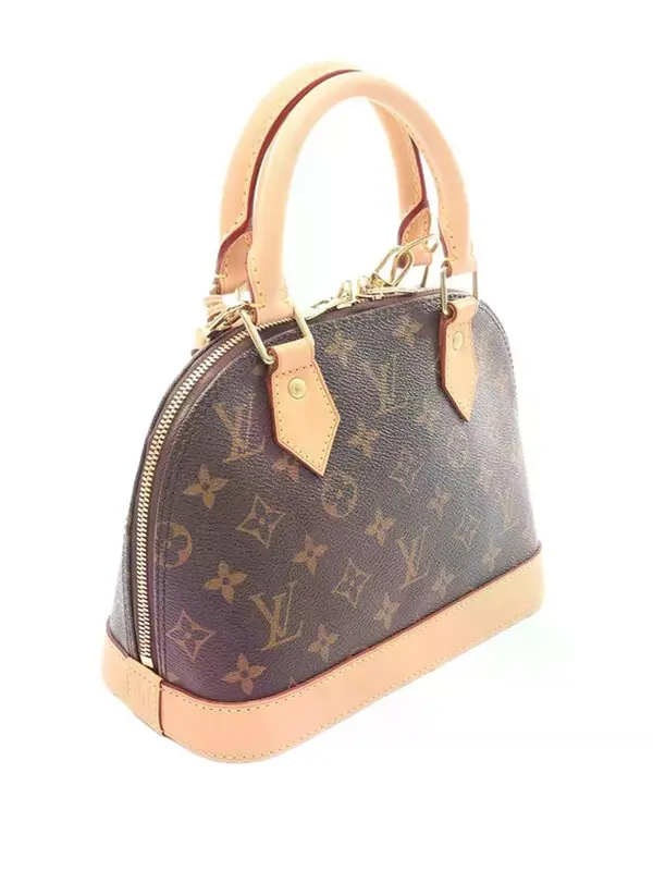 LOUIS VUITTON Monogram Alma Bb Satchel