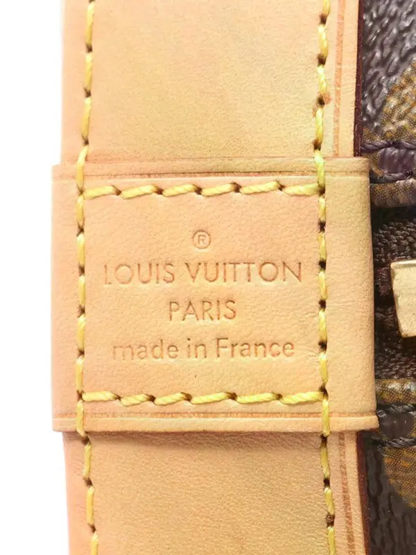 LOUIS VUITTON Monogram Alma Bb Satchel