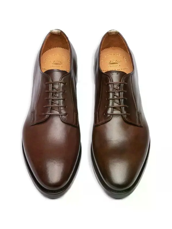 Officine Creative Leather Derby Shoes - Brown