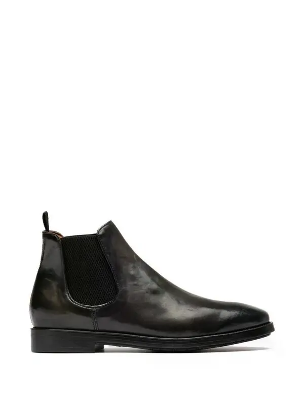 Officine Creative Pull-on Leather Boots