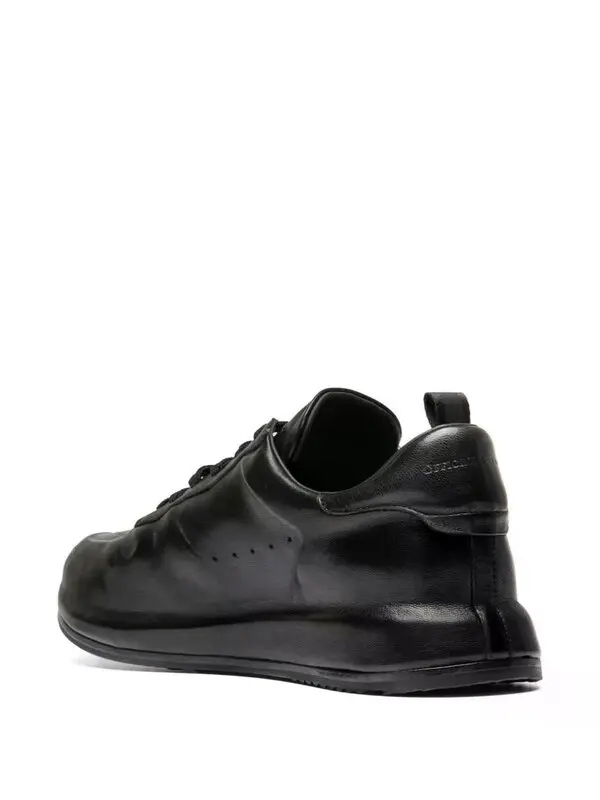 Officine Creative Perforated Leather Sneakers