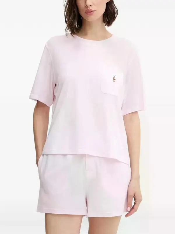 Polo Ralph Lauren Pocket Logo Pyama Set - Pink