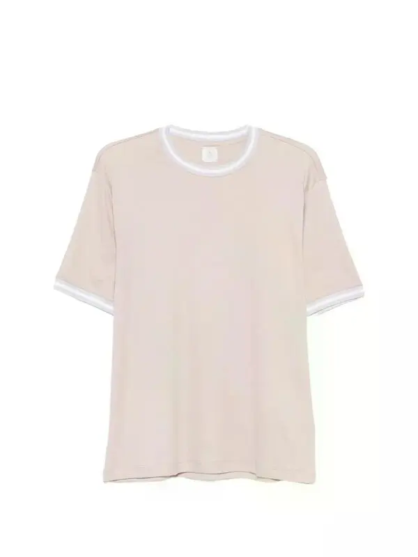 Eleventy Short Sleeves T-shirt - Neutrals