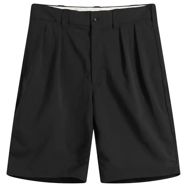 Nanamica Alphadry Double Pleat Shorts - Dark Navy