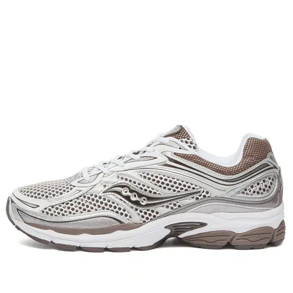 Saucony Progrid Omni 9 Sneaker - White/brown