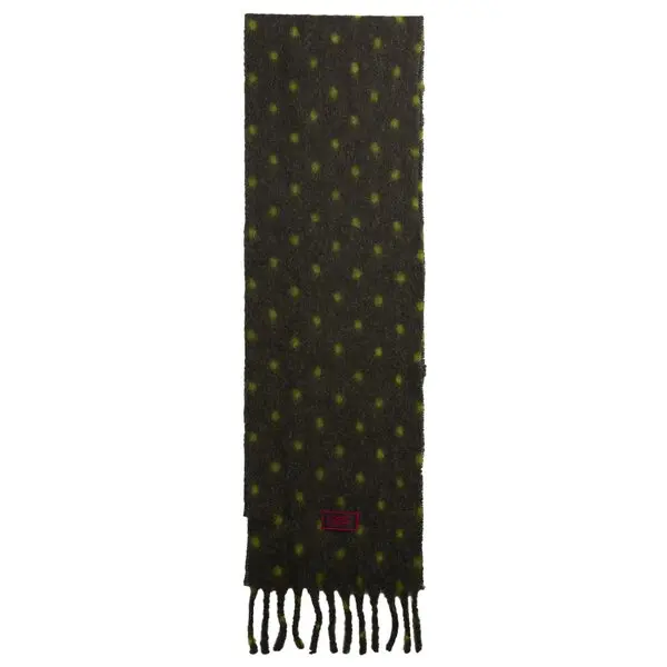 DAMSON MADDER Dm Fluffy Scarf - Charcoal