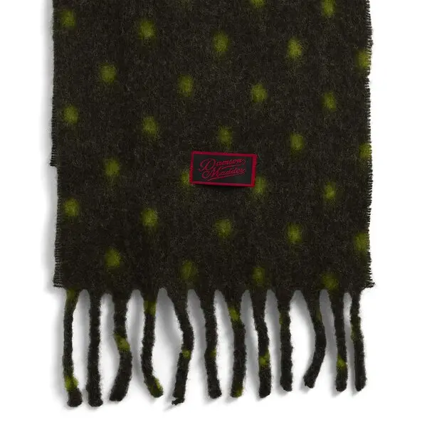 DAMSON MADDER Dm Fluffy Scarf - Charcoal