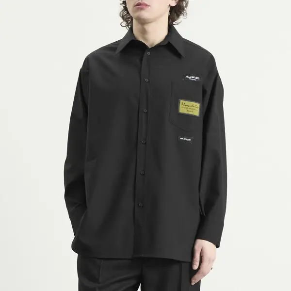 MAISON MARGIELA Wool Blend Tailored Shirt