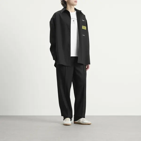 MAISON MARGIELA Wool Blend Tailored Shirt