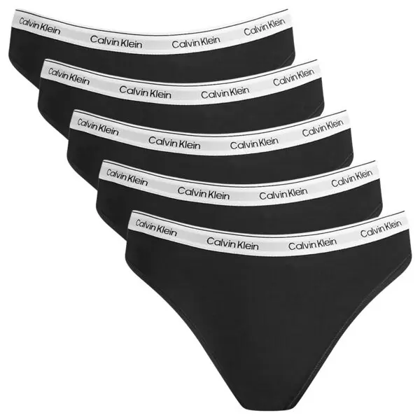 Calvin Klein Icon Bikini Brief 5 Pack - Black